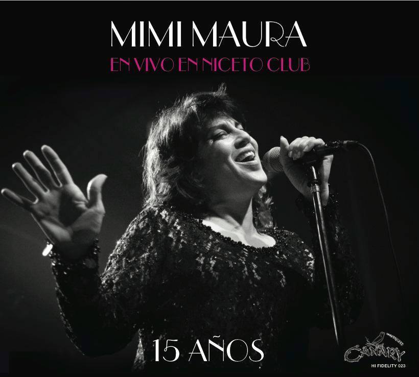 15 años (en vivo en Niceto), un disco de Mimi Maura - Rock.com.ar