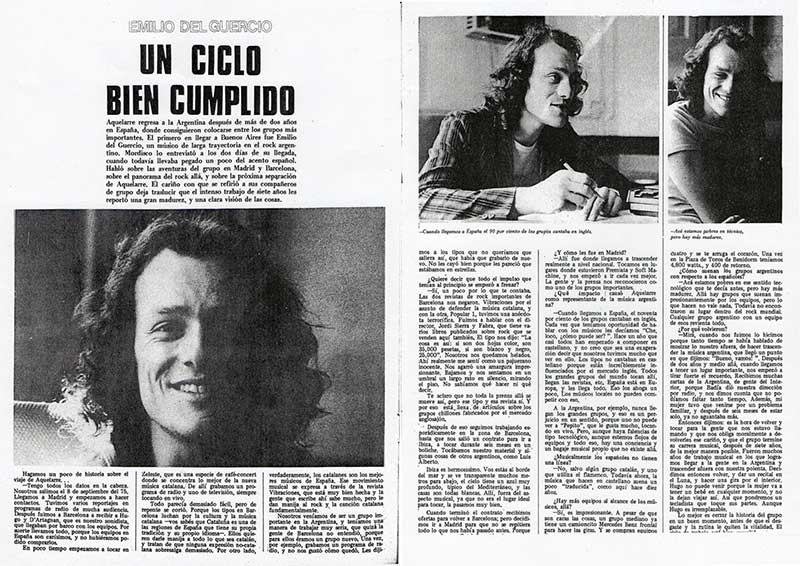 Emilio Del Guercio: un ciclo bien cumplido - Rock.com.ar