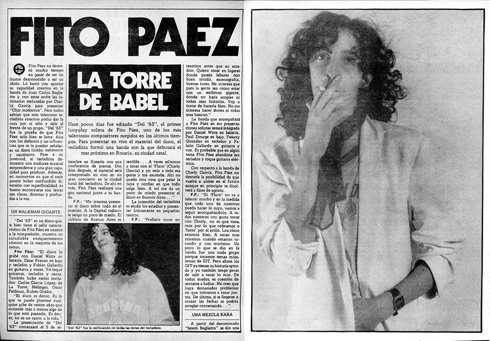 Fito Páez: la torre de Babel - Rock.com.ar