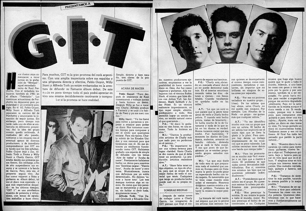 Presentamos a G.I.T. - Rock.com.ar