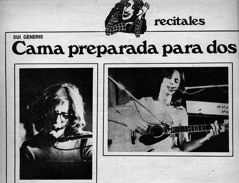 Sui Generis: cama preparada para dos - Rock.com.ar