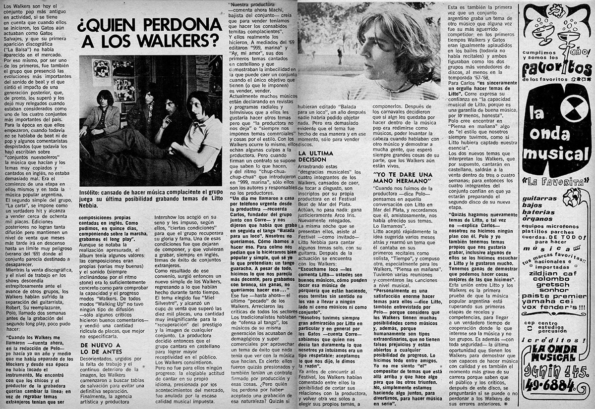 ¿Quién perdona a Los Walkers? - Rock.com.ar