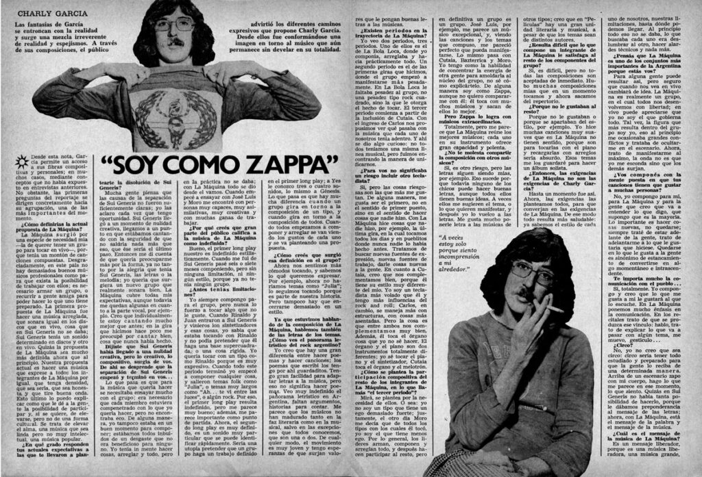 Rescate: el entusiasmo de Charly con La Máquina de Hacer Pájaros - Rock.com.ar